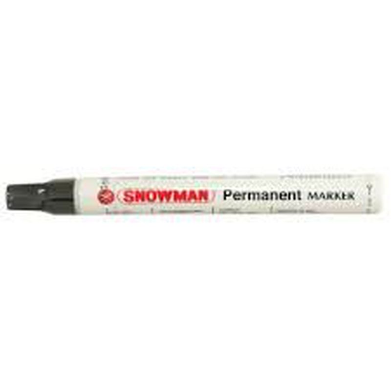 Spidol Permanent Snowman Hitam