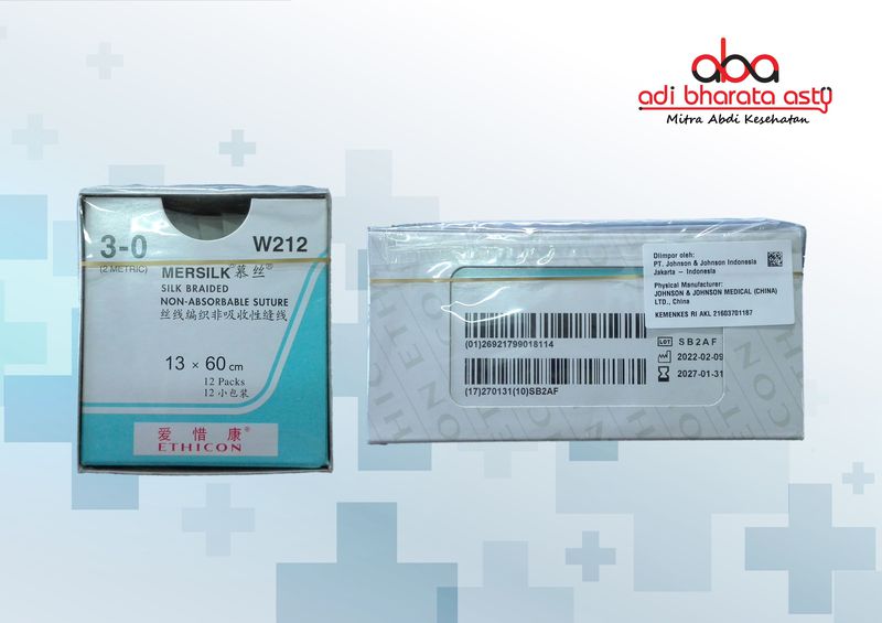 Ethicon Mersilk 3-0 W212