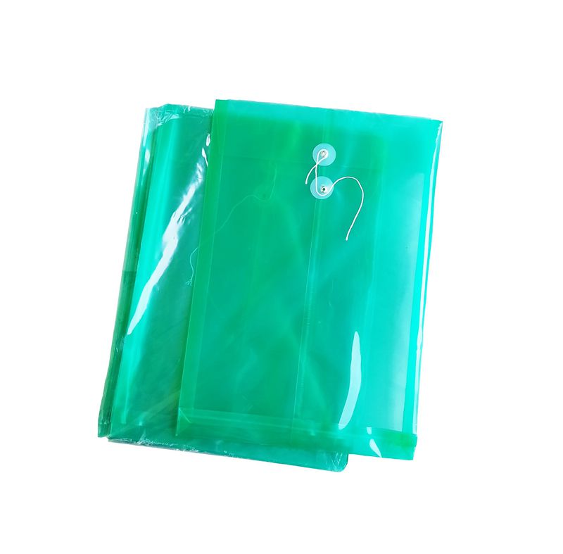 Map Plastik / Map File Tali F4 Warna Map Tali Kancing Bening File ...