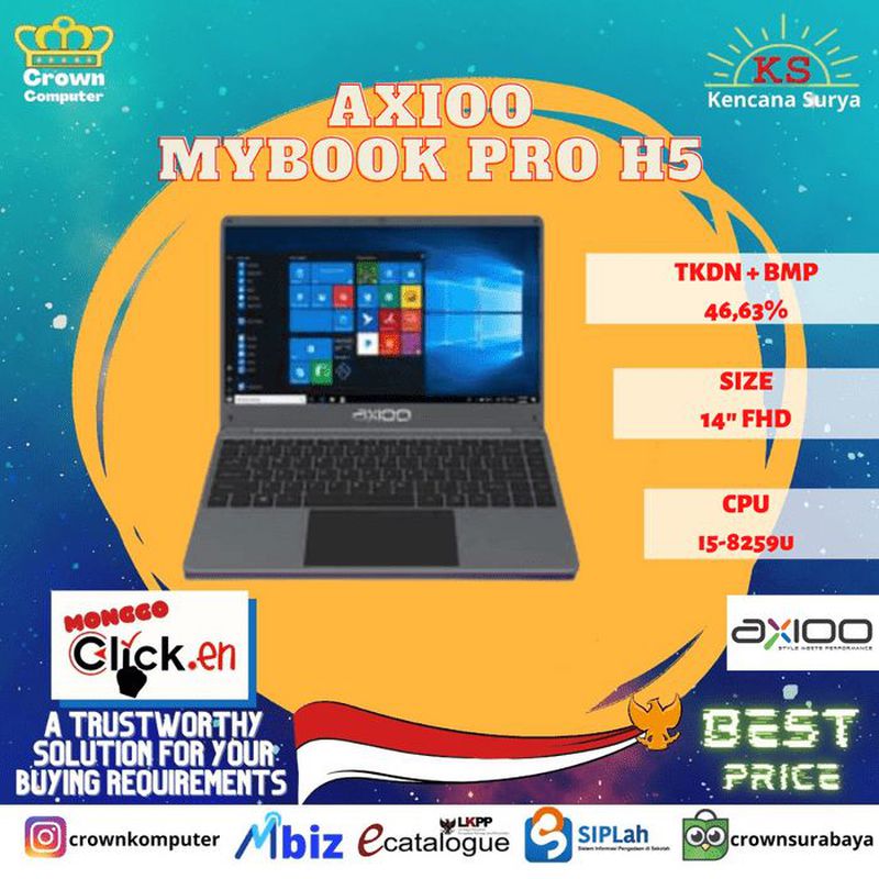 Axioo Mybook Pro H5 (8H9)