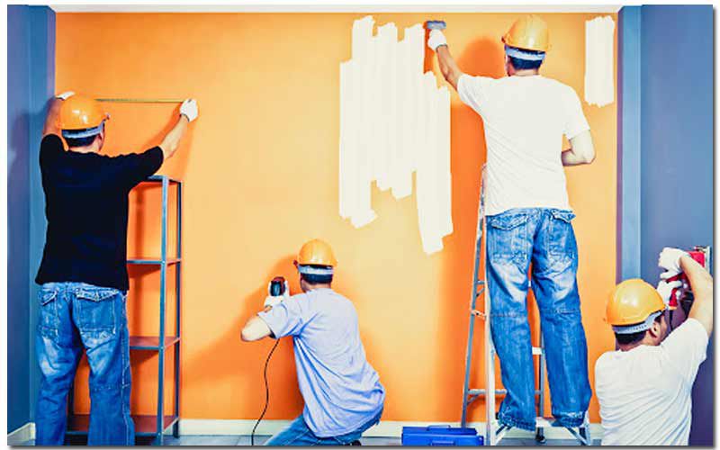 PAKET PENGECATAN BANGUNAN