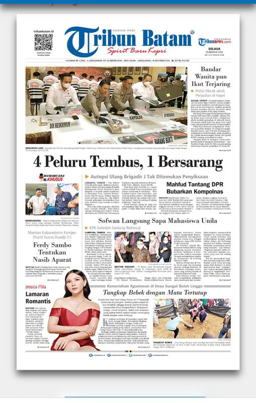 Koran Harian TRIBUN BATAM