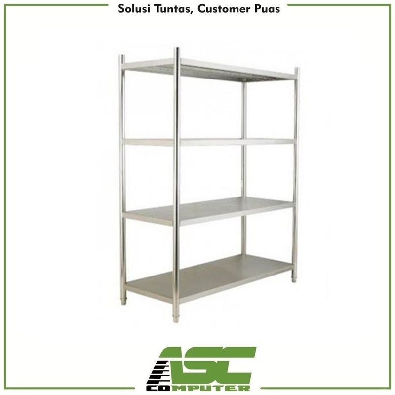 RAK SUSUN STAINLESS 4 SHAFT AS