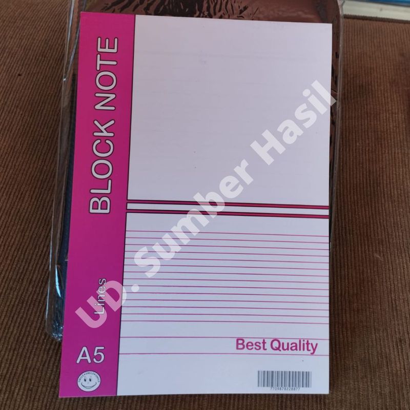 Block Note A5 (1 Pak)