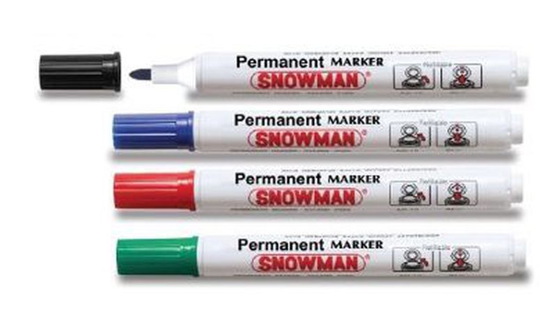 Snowman Permanent Marker / Spidol Permanen Snowman G-12 - Hijau