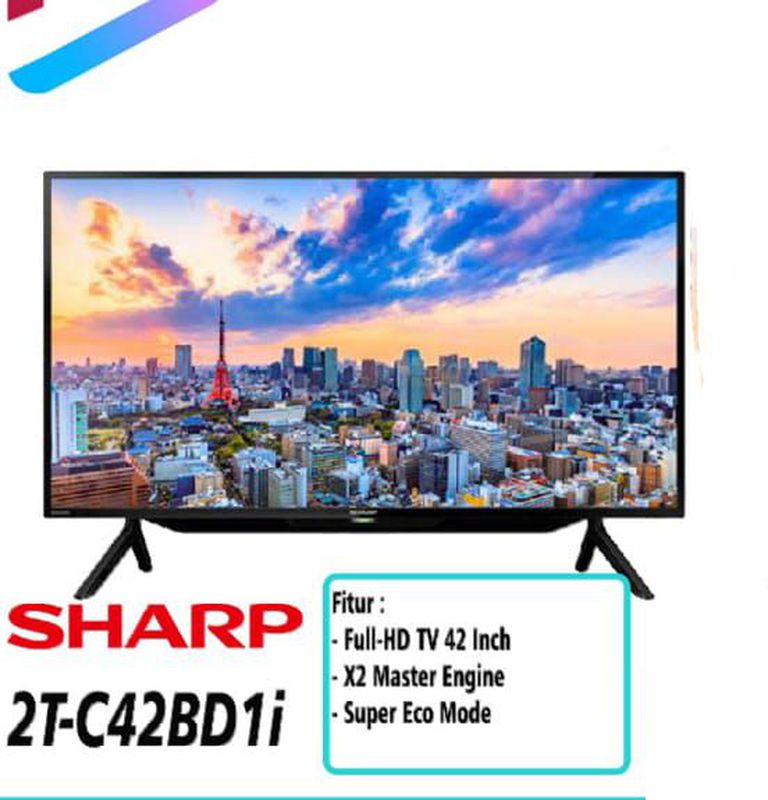 Televisi 42 inch Sharp Type 2tc42df