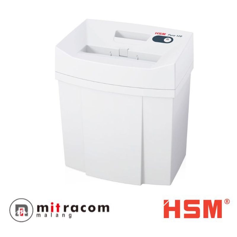HSM Paper Shredder / Penghancur Kertas Pure 120 - 3.9 mm