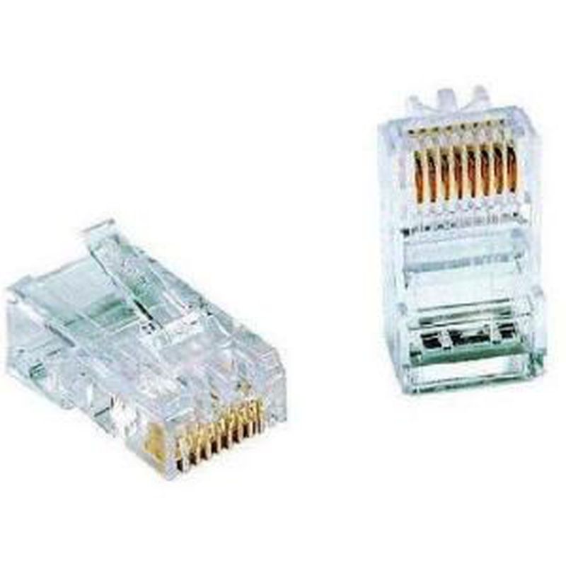 CONNECTOR RJ45 SHIELDED CAT6 100EA/BOX