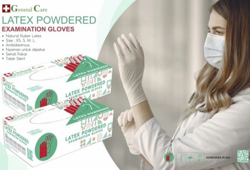 Sarung Tangan Non Steril General Care (Box Of 100) - Size S