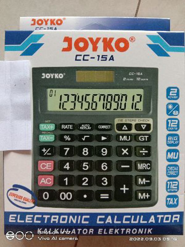 kalkulator joyko cc-15A