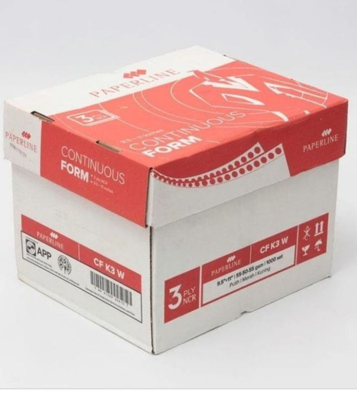 CONTINOUS FORM 3 PLY 9 1/2*11 PAPERLINE