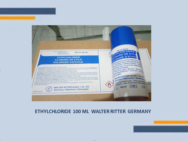ETHYLCHLORIDE SPRAY 100 ML WALTER RITTER GERMANY