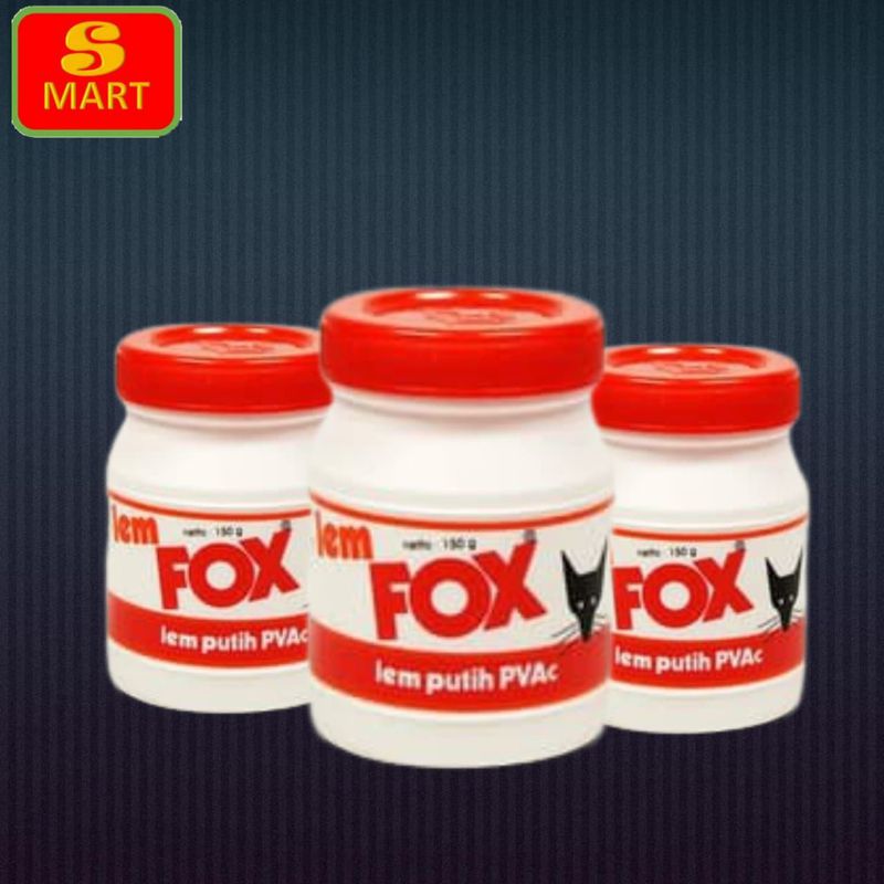 Lem Putih 150gr Fox
