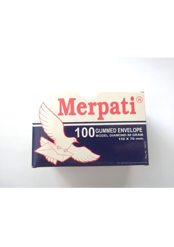 Amplop Merpati Kecil Biru