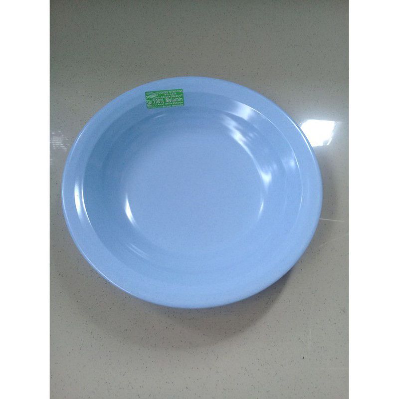 Piring Melamin Warna Biru