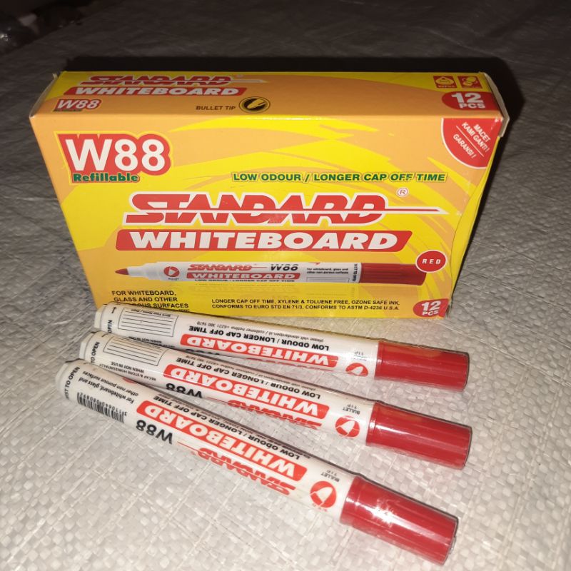 Spidol Whiteboard Standard - Merah