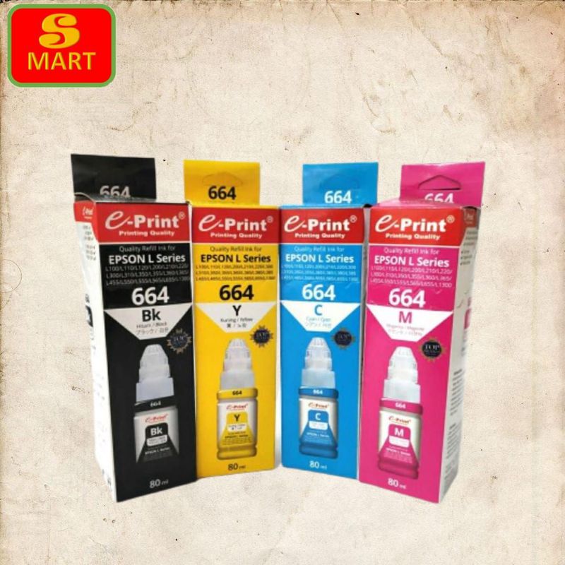 Tinta Print 664 Epson E-Print - Tinta - Biru