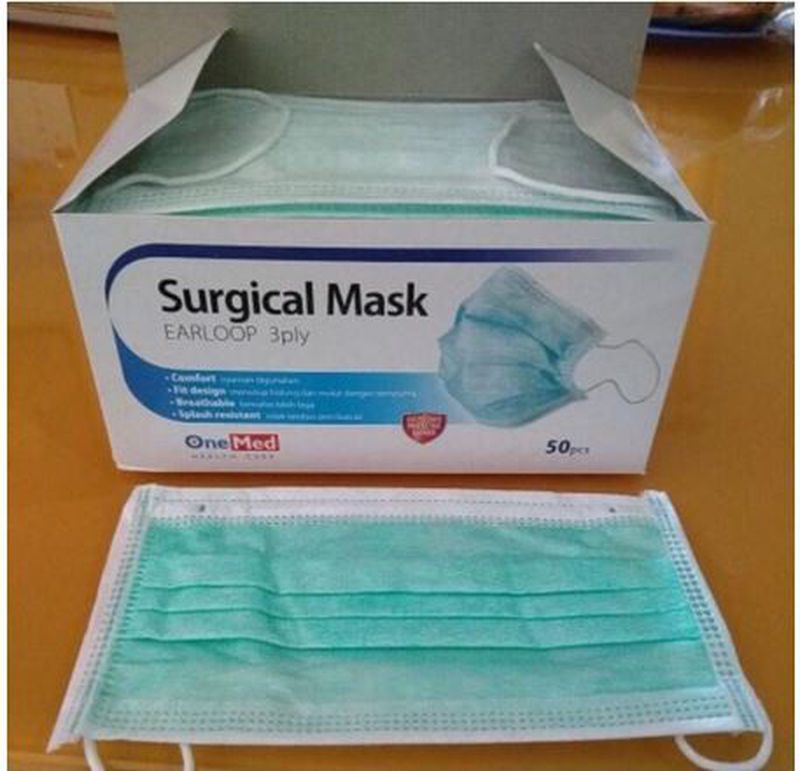 Masker Surgical Earloop Onemed