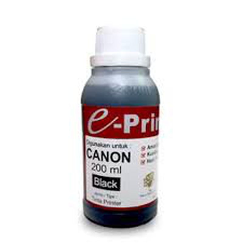 tinta printer canon hitam