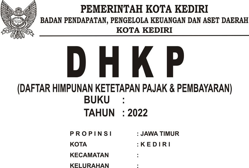 Cetak Bendel Buku DHKP