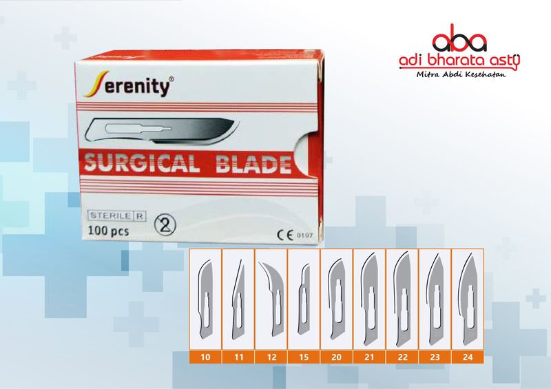 Serenity Carbon Steel Surgical Blade (box 100) - 20