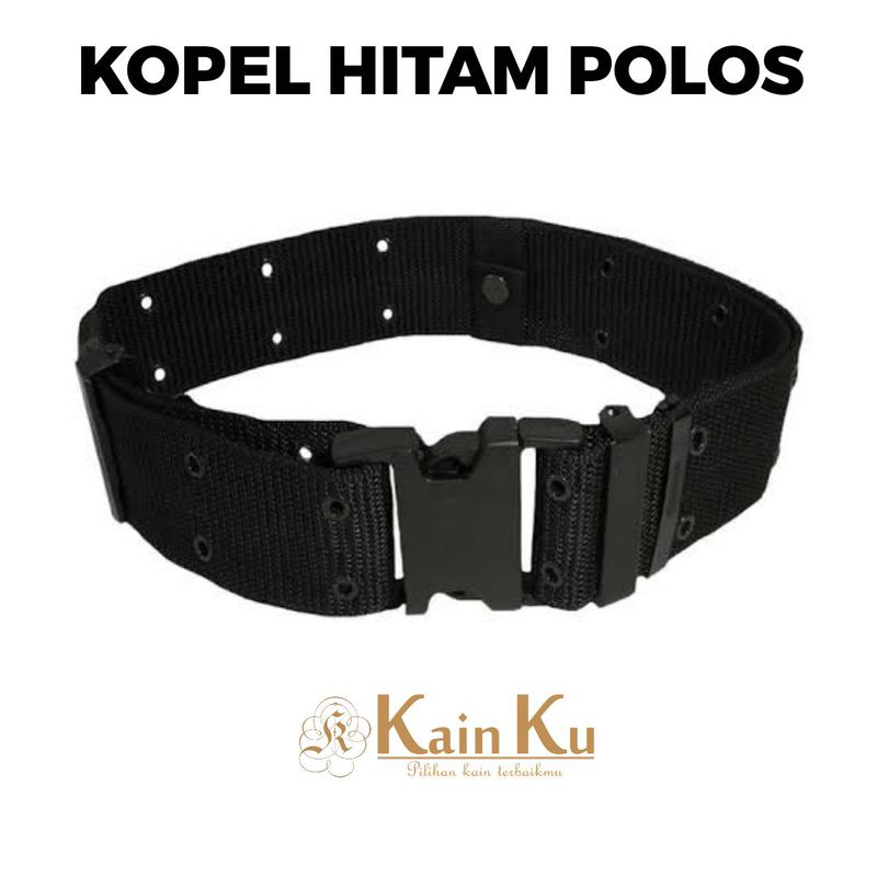 KOPEL POLOS HITAM
