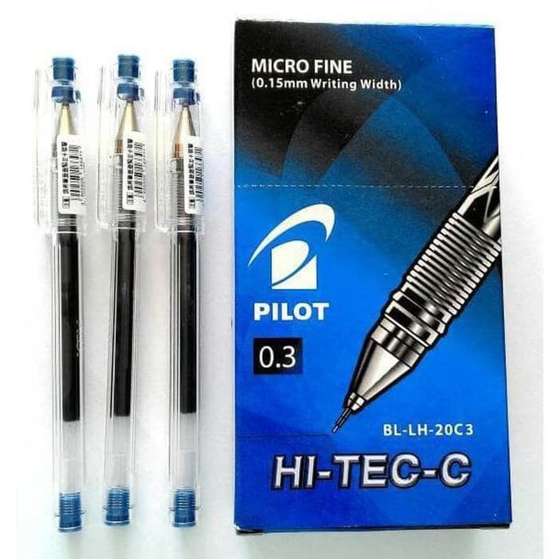 PILOT Hi-TECH-C BL-LH20C3 BLACK