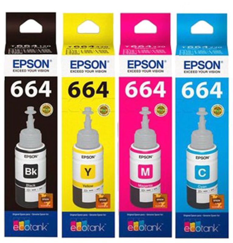 Ink Cartridge EPSON 664 - Hitam