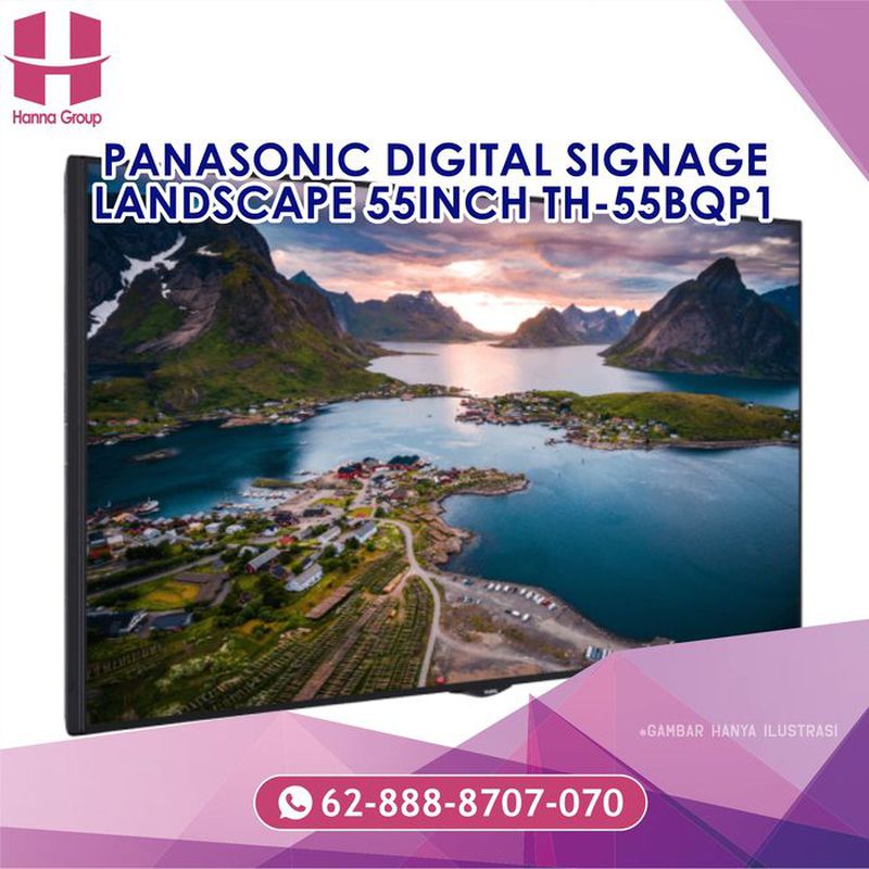 Panasonic Digital Signage Landscape 55inch TH-55BQP1