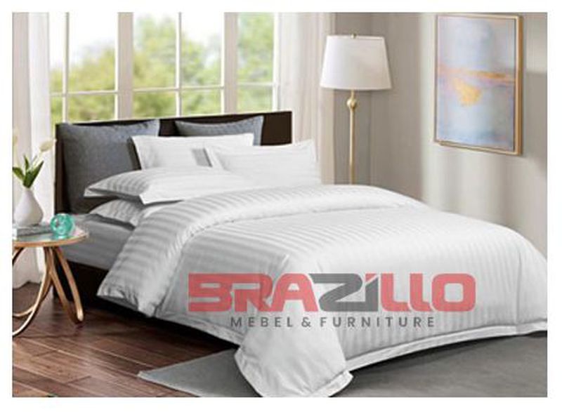 SPREI SET DOBBY SALUR KING SIZE BRAZILLO