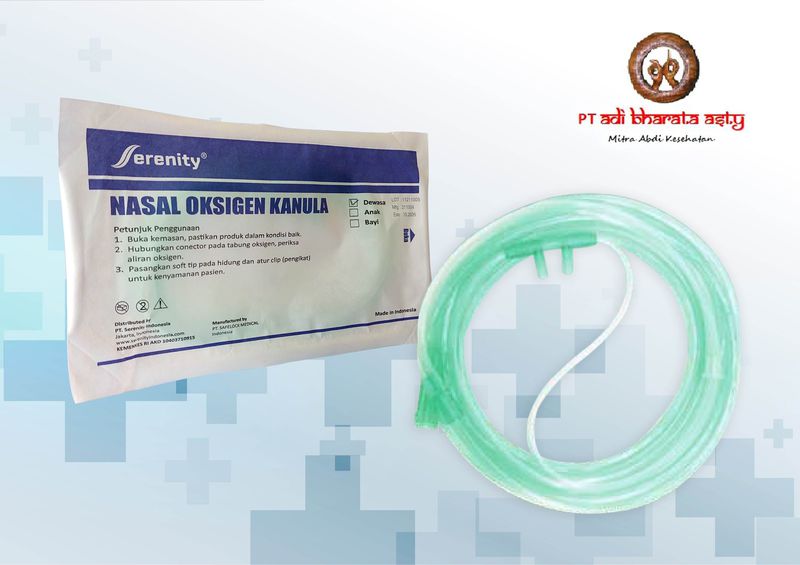 Serenity Nasal Oksigen Kanula (AKD) - Dewasa