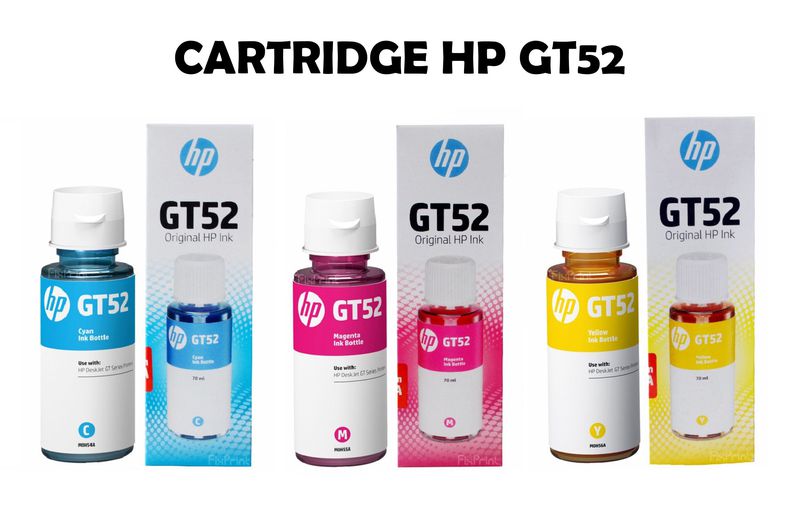 Ink Cartridge HP GT 52 - Cyan
