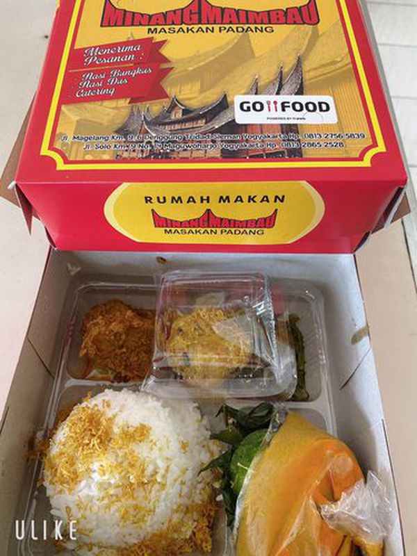 nasi box ayam telur dadar
