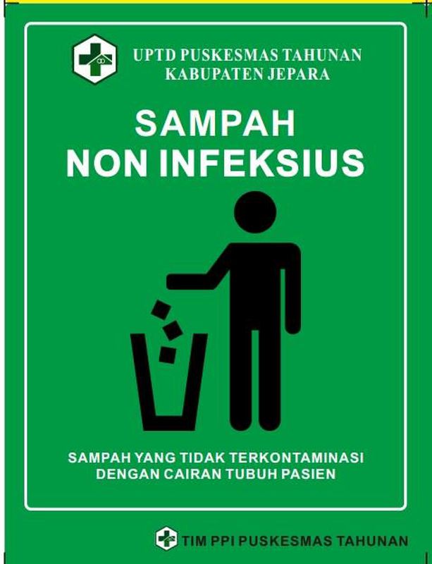 Sticker Sampah - Infeksius