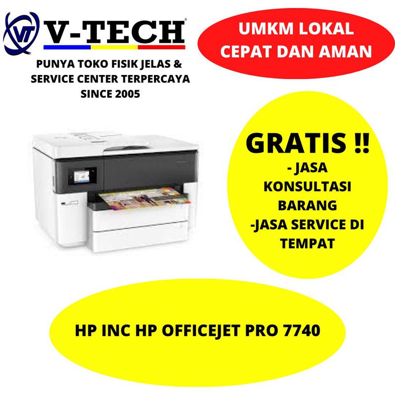V-TECH HP INC HP OFFICEJET PRO 7740