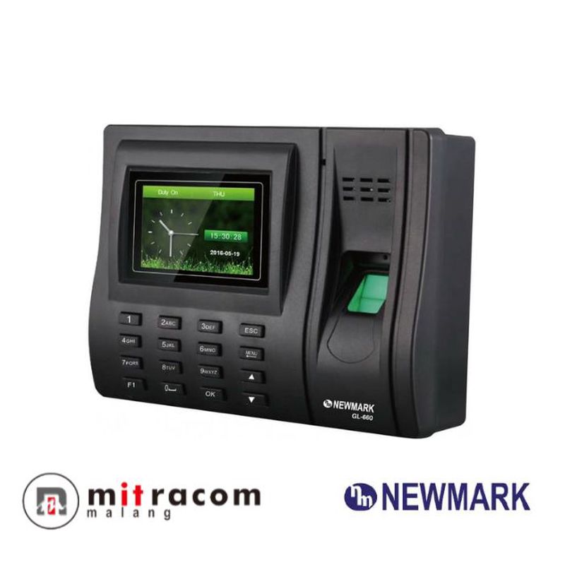 Newmark Mesin Absensi Fingerprint NM-GL660