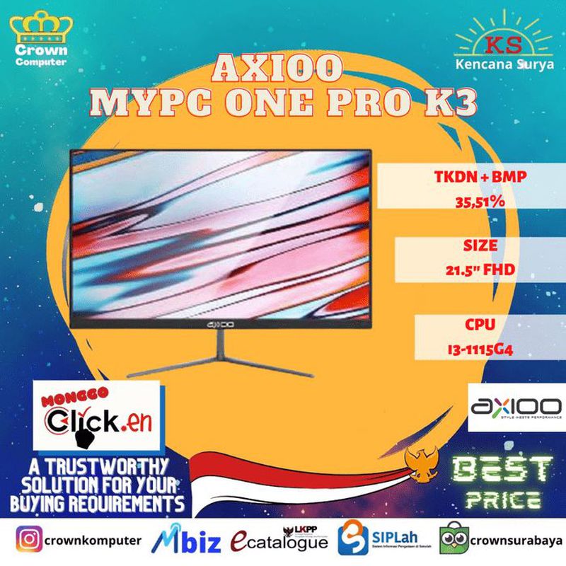 axioo MyPC One Pro K3 (8H9)