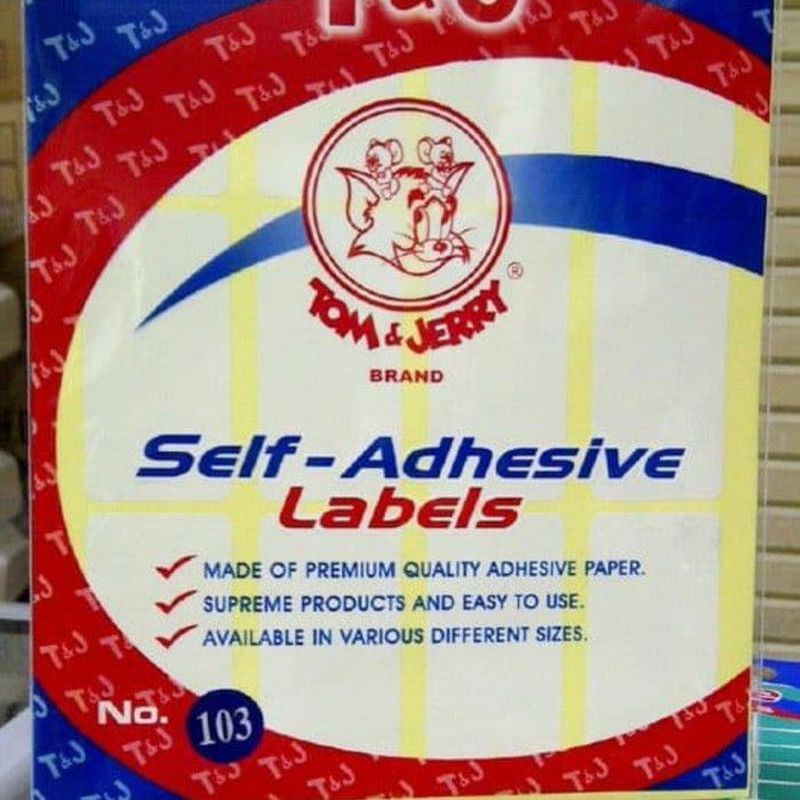 Label Tom & Jerry 103