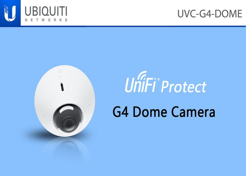 UBIQUITI UniFi Video UVC G4 DOME CAMERA