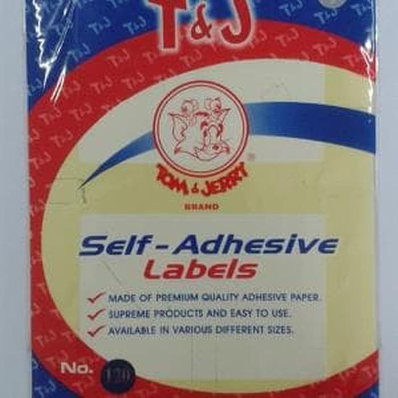 Label Tom & Jerry 120