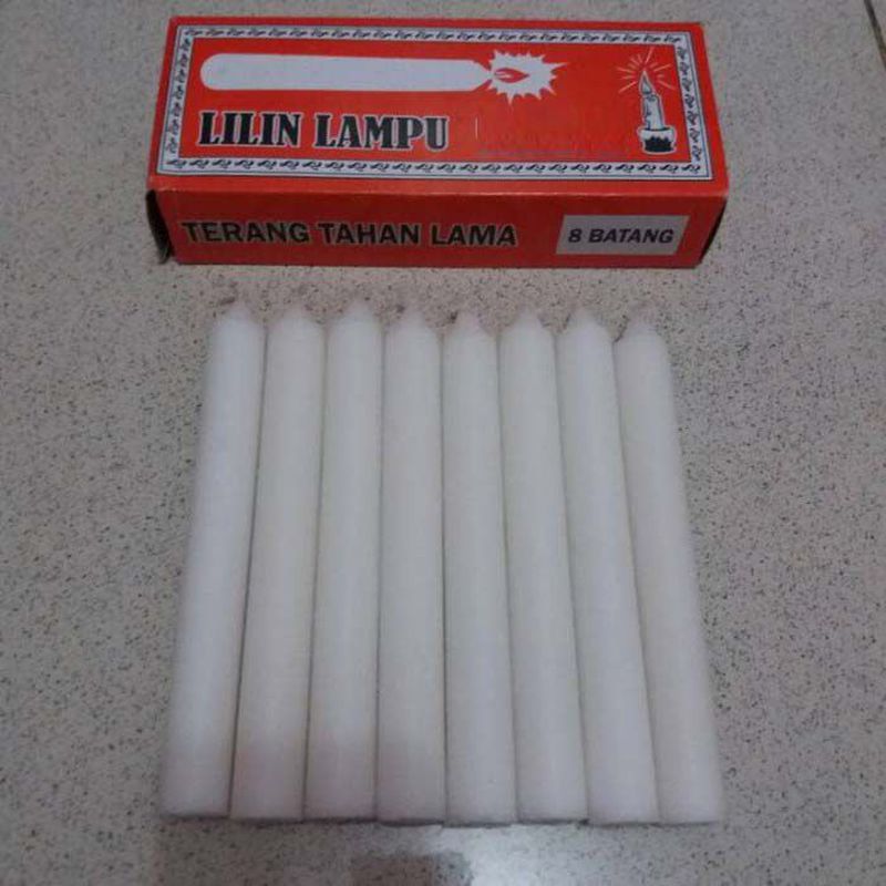 Lampu Lilin Putih
