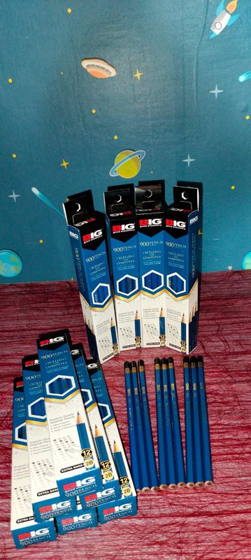 pensil merk big