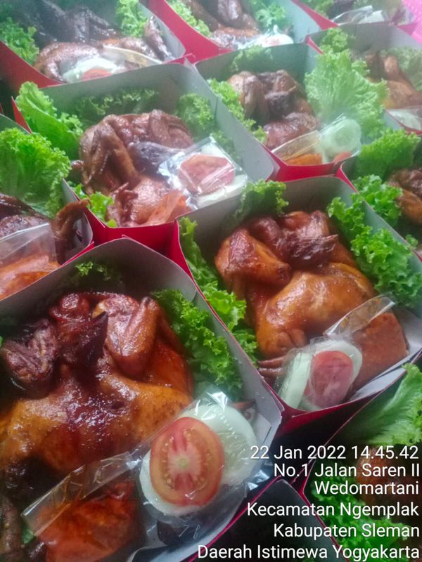 Ayam Ater-ater - Ayam Goreng