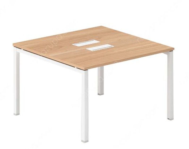 Sieben Ii Meja Kantor Ws 2s - Cokelat Walnut