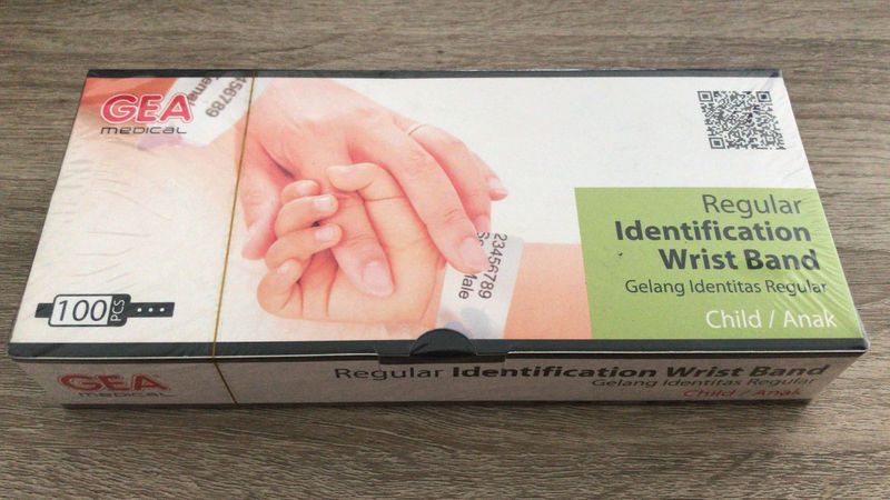 GEA MEDICAL Gelang ID Anak - Biru