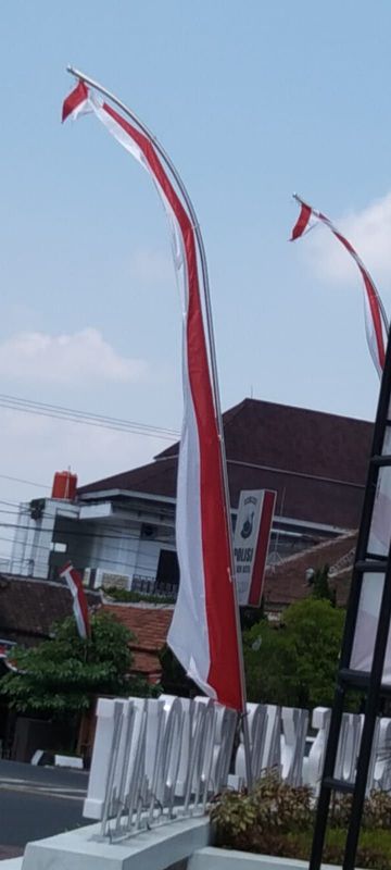 TIANG STAINLESS UMBUL UMBUL