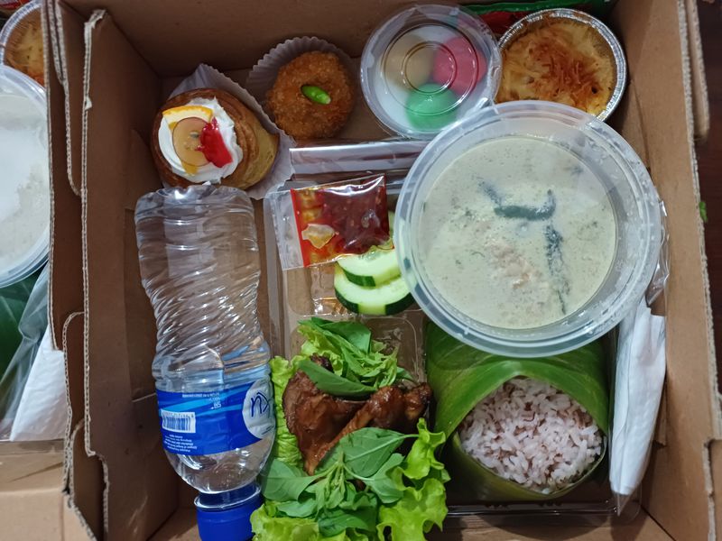 nasi snackbox paket D