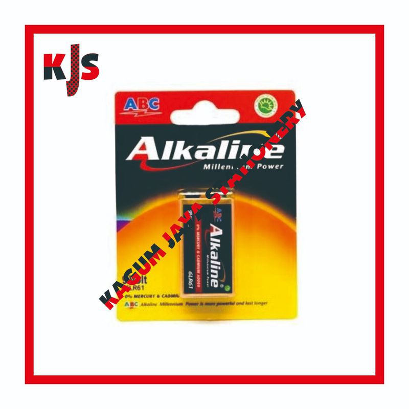 BATERAI ALKALINE LR61 9V - KJS 447