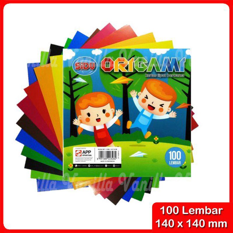 Kertas Origami ukuran 14x14