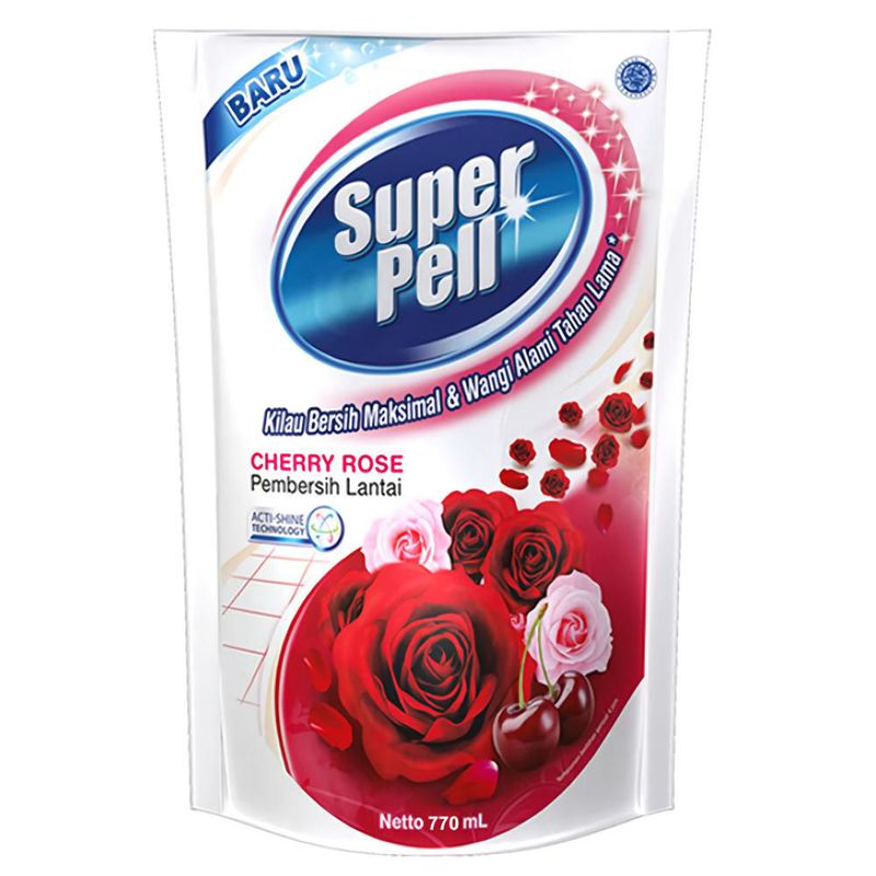 Super Pell Pembersih Lantai 770 ml Refill